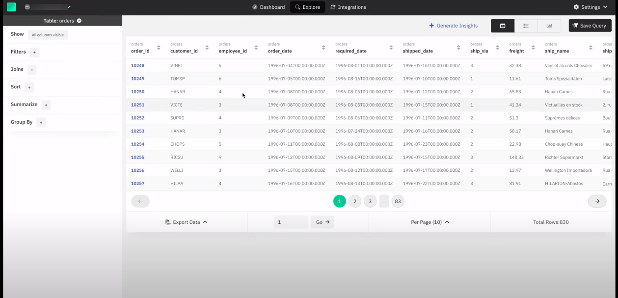 Draxlr Review vs. 7 Options: Unleash SQL Bold Data Insights